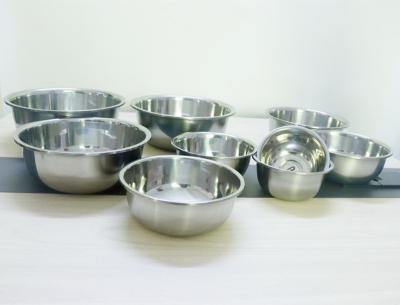 China o Cookware de aço inoxidável de 16cm FDA ajusta a bacia da água do cão à venda