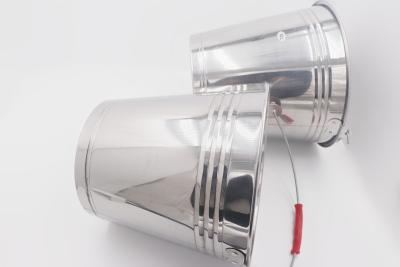 China 2L van het roestvrije staalemmers van het badkamersgebruik niet-magnetische populaire promotiewatetemmer met handvat Te koop