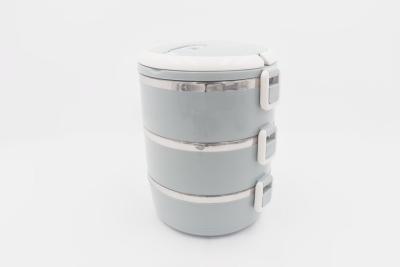 Cina Scatola di pranzo pieghevole di acciaio inossidabile dei bambini 1.4L in vendita