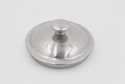 Cina tazza della minestra di Chrome della tazza di acciaio inossidabile di 4pcs 13cm con la maniglia in vendita
