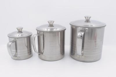 15cm  Stainless Steel Single Beer Cup Dinner Party Beverage Water Mug