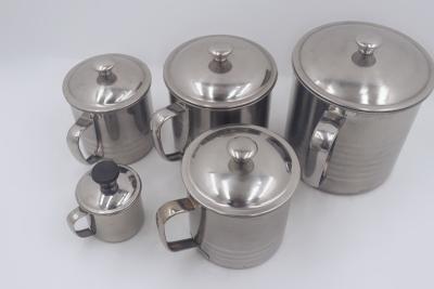 Cina chiavetta Mug Students Drinking di acciaio inossidabile di 0.271cbm 14cm in vendita