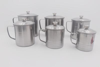 Cina La tazza della birra di acciaio inossidabile dell'acqua potabile 10cm personalizza il logo in vendita