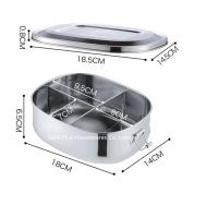 中国 1120ml 3コンパートメント食糧貯蔵容器セット 販売のため