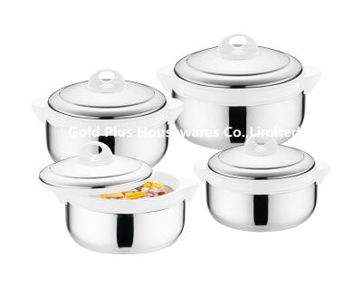 China 8pcs Brand new soup pot for home hotel and restaurants 304 stainless steel casserole cookware sets for sale
