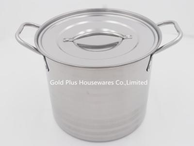 secchio di cottura inferiore spesso caldo del latte del vaso di acciaio inossidabile di 28cm