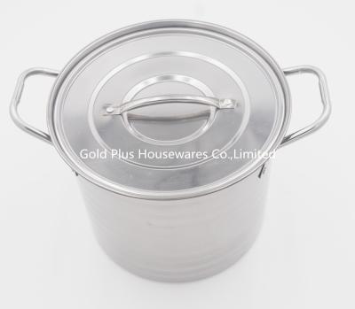 China Multi Purpose 10.5L Stainless Steel Soup Bucket With Cover for sale