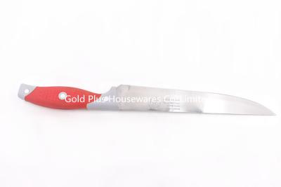 China 1.4mm Meat cutting tools stainless steel serrated blade steak knife hign quality utility knife for sale