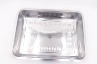 Китай 40x30cm SS жаря в духовке поднос выпечки квадрата установили служа лоток выпечки шведского стола продается