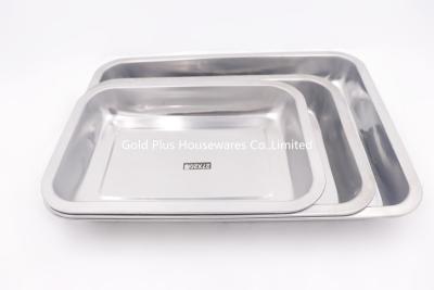 Chine casse-croûte solides solubles de 27*20cm alimentant Tray Camping Dessert Barbecue Sets servant plat à vendre