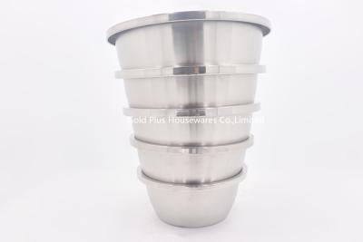Cina alimentatore fissato al muro della ciotola 18cm Cat Pet Water Food Container dell'alimento di acciaio inossidabile 1.8A in vendita