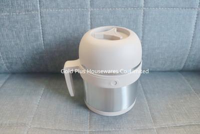 China Double Wall Thermal Insulating 304 Stainless Steel Lunch Box Soup Cup With Handle for sale