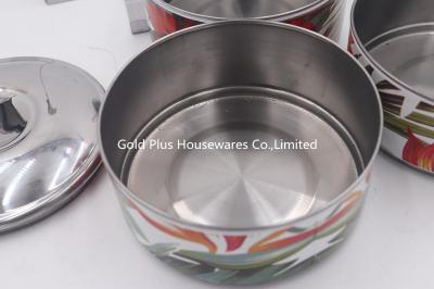 China 14cm 3 Layers thermal insulated metal food container factory tiffin lunch box for sale