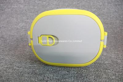 Cina Portatile quadrato a perfetta tenuta del contenitore della preparazione del pasto di 2 file con la grande maniglia in vendita
