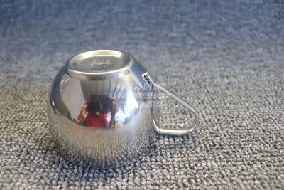 Cina Tazza di acciaio inossidabile dell'osso di resistenza all'abrasione 180ml Cina con il piattino in vendita