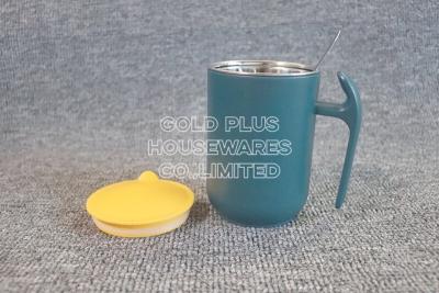 Cina Tazza da caffè di sublimazione del silicone 304SS con il logo su misura cucchiaio in vendita