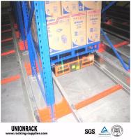 Quality Warehouse Shuttle Pallet Racking 500KG-3000KG Radio Shuttle Racking System for sale