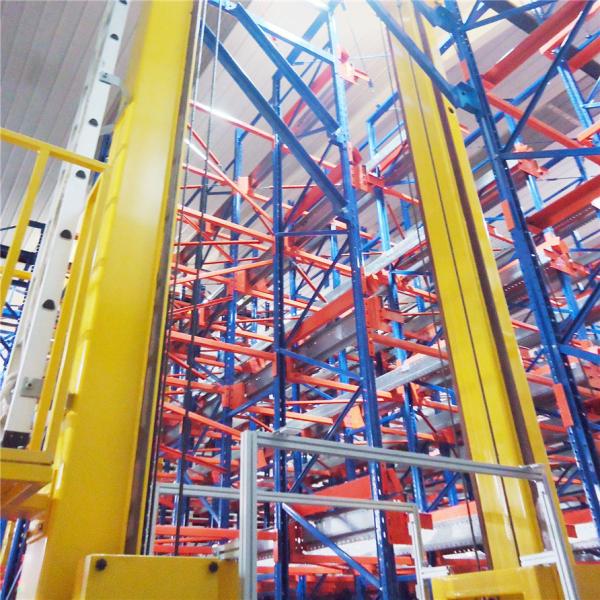 Quality ODM Space Saving Automated Stacker Crane AS RS Racking With WMS for sale