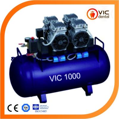 China VIC1000 CE Dental Oil-free air compressor from China high quality and reasonable price for sale