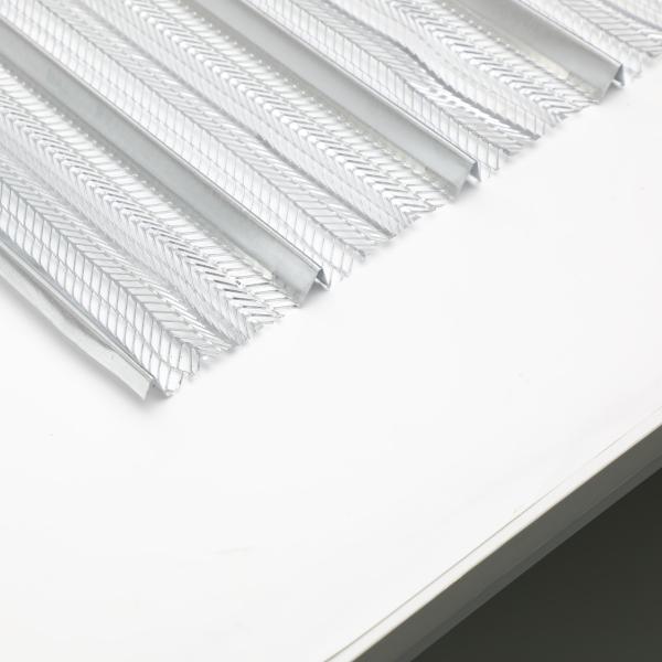 Quality Moisture Barrier Integrated Hi Stucco Rib Lath Panel 3.4 lbs pre notched interlock for sale