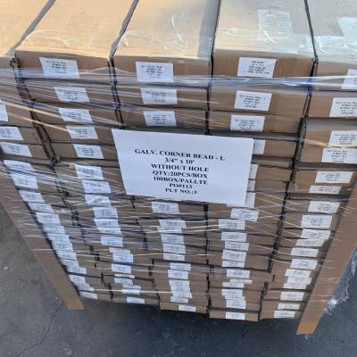 China Expanded Metal Corner Bead With Reinforced Edges 1-1/4