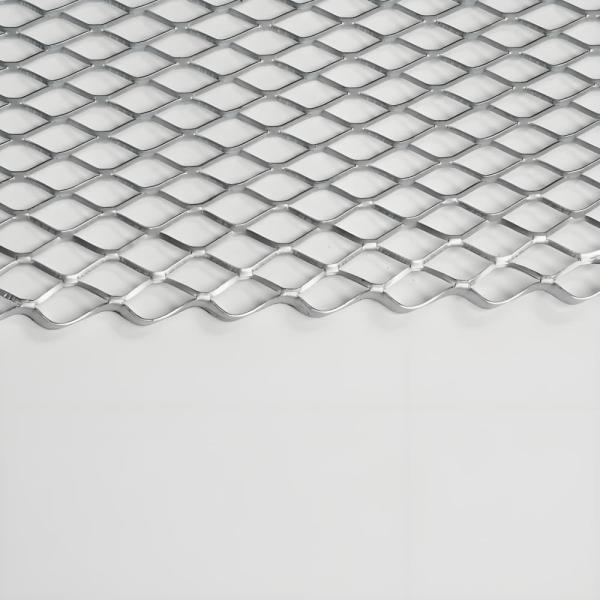 Quality Consistent Mesh Aperture 0.019in 0.638mm Diamond Metal Lath For Stucco Mesh Lath Over Wood Sheathing for sale