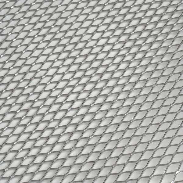Quality Decorative Diamond Grating Panels Self Furred Lath Slim Profile Ventilated Sunshade Design for sale
