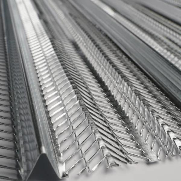 Quality Moisture Barrier Integrated Hi Stucco Rib Lath Panel 3.4 lbs pre notched for sale
