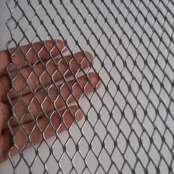 Quality Rigid Rib Support Expanded Diamond Metal Lath For High Load Plaster Applications for sale