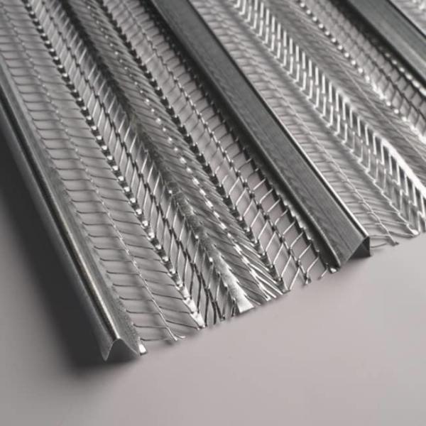 Quality Moisture Barrier Integrated Hi Stucco Rib Lath Panel 3.4 lbs pre notched for sale