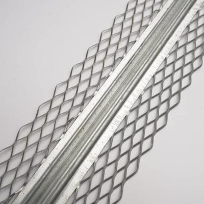 China Expanded Metal Corner Bead With Reinforced Edges 1-1/4