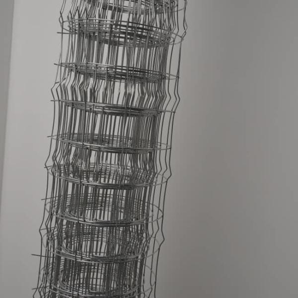Quality Anti Rust Welded Stucco Mesh Lath 54x100ft Plastering Wire Lath Seamless for sale