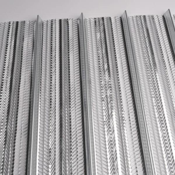 Quality Galvanized High Rib Lath 0.5mm Thickness Zinc Coated Panel Hi Rib Mesh for sale