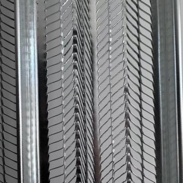 Quality Galvanized High Rib Lath 0.5mm Thickness Zinc Coated Panel Hi Rib Mesh for sale