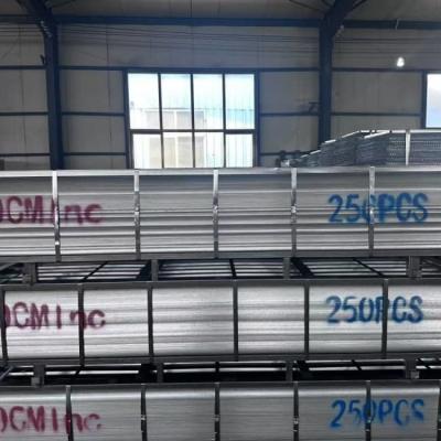 Cina Lamiera stirata zincata ad alta nervatura per protezione antincendio di travi, soluzione con rete metallica autoportante in vendita