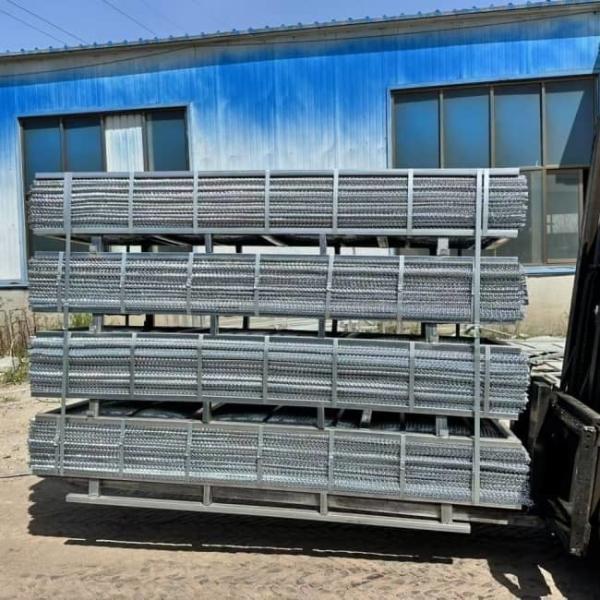 Quality Consistent Mesh Aperture 0.019in 0.638mm Diamond Metal Lath For Stucco Mesh Lath for sale