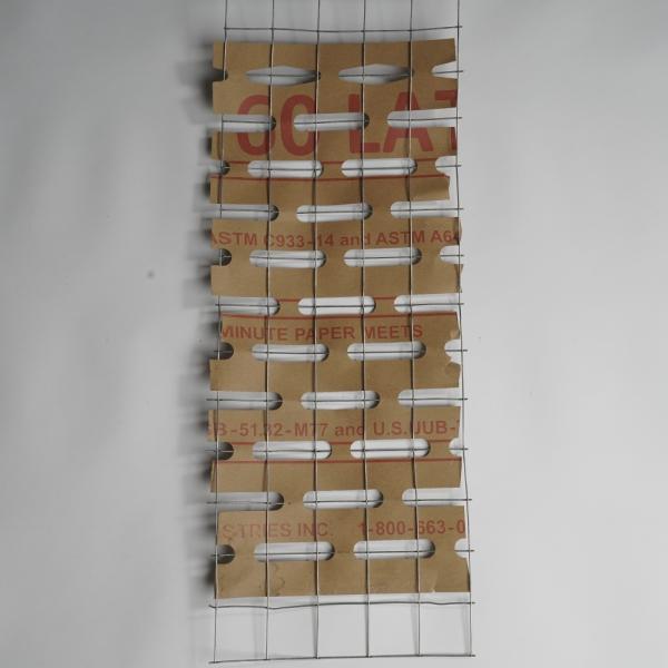 Quality Rust Resistant paper backed lath for 3 Coat Stucco 28”X100” for sale