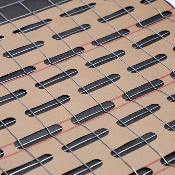 Quality 17 Gauge Galvanized Paper Backed Wire Lath Corrosion Resistant Stucco Mesh for sale