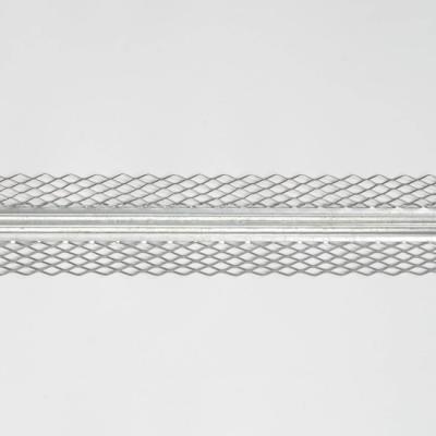 China ASTM C1063 / EN 14353 Expanded Corner Bead Flexible Flange Design 1 1/4 Inch Wing Width for sale