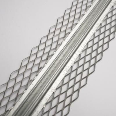 China ASTM C1063 / EN 14353 Expanded Corner Bead Flexible Flange Design 1 1/4 Inch Wing Width for sale