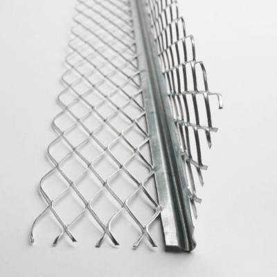 China Precision Stamped Diamond Pattern Stucco Metal Corner Bead With Consistent 90 Degree Angle for sale