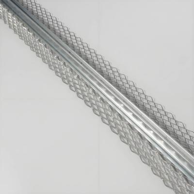 China Diamond Mesh Expanded Corner Bead With Improved Plaster Bond 0.35mm-0.65mm Standard Thickness for sale