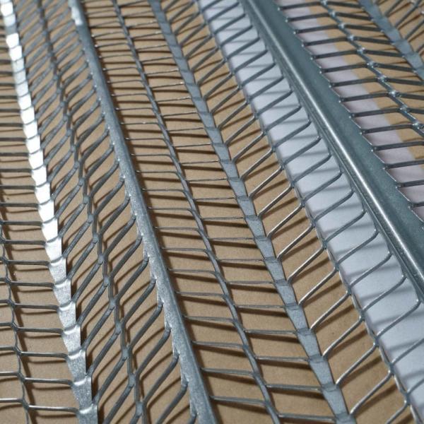 Quality Galvanized Steel Construction 3/8 Inch Hi Rib Metal Lath With Paper For Wall for sale