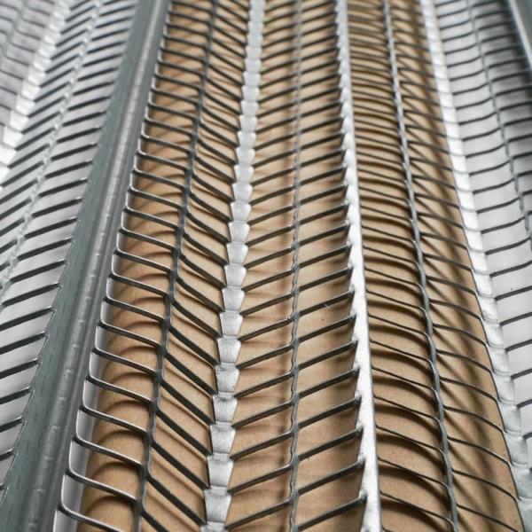 Quality Deep Rib Reinforced 3 8 Inch Hi Rib Metal Lath With Paper 27x97 Inch Sheet for sale