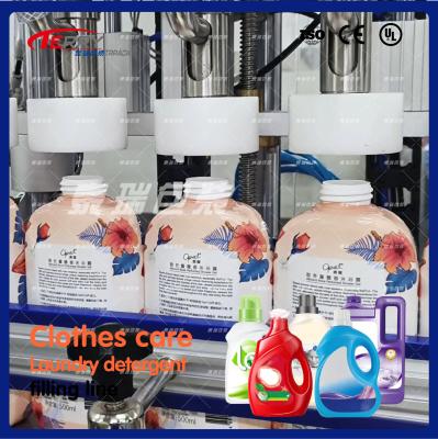 China 8 cabeças Máquina de enchimento de líquido para lavagem de pratos Consumo de ar 100L/min à venda