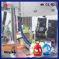 China Detergent Filling Machine Automatic Bottle Filler Machine 10KW for sale
