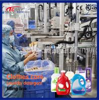 China Detergent Filling Machine Automatic Bottle Filler Machine 10KW for sale