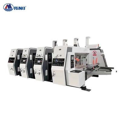 China Máquina de RINO Carton Box Flexo Printing com cortador de dado à venda