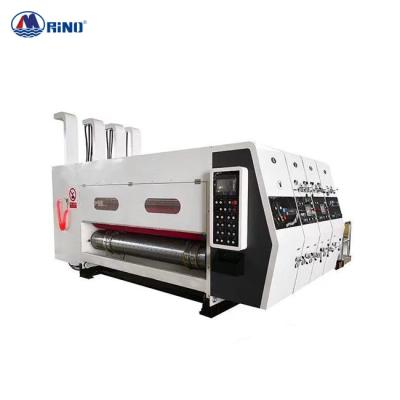 Cina Macchina di RINO Carton Box Flexo Printing con la taglierina di dado in vendita