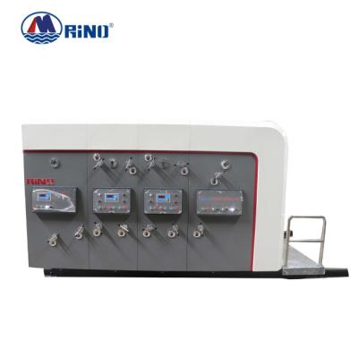 Cina Stampatrice automatica di Flexo del contenitore di cartone di 2 colori dello SpA con la taglierina di dado Slotter in vendita